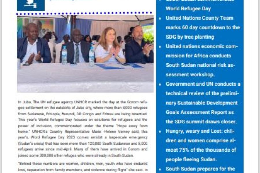 UNCT Newsletter, June Edition | United Nations in South Sudan